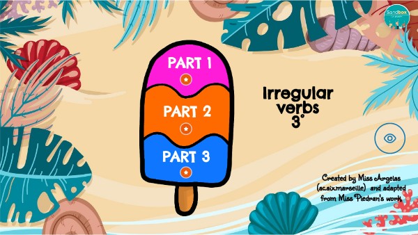 Irregular verbs 3° | Genially