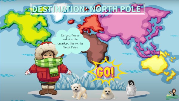Destination North Pole Unit 5 Science 1º | Genially