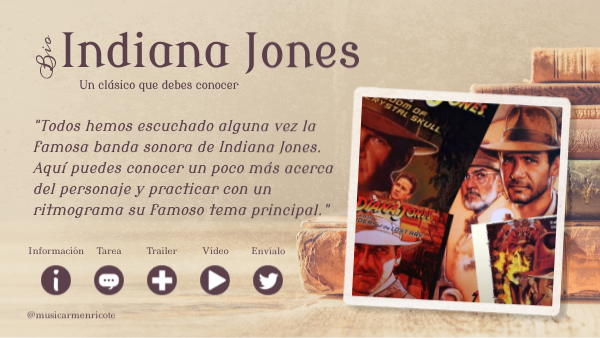 Indiana Jones | Genially