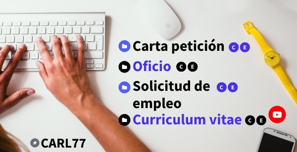 carta pet, oficio, solicitud y cv | Genially