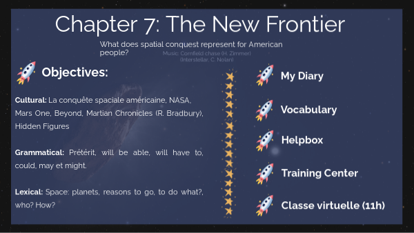 Chapter 7:The New Frontier | Genially