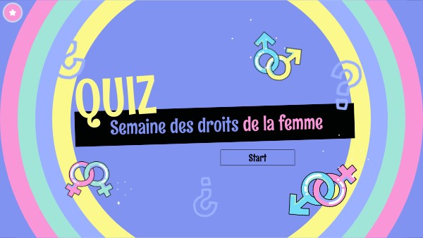 Quiz journée des droits des femmes | Genially