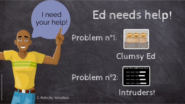 Ed needs help! | Genially