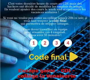 escape game équipe 1