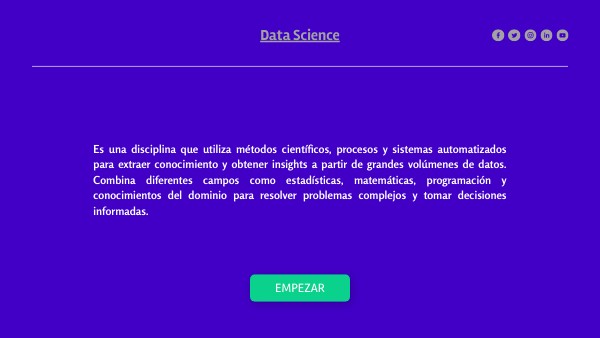 data science_uVi_FD | Genially