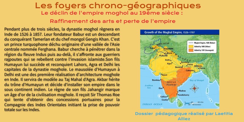 Le déclin de l'empire Moghol au 19ème siècle
