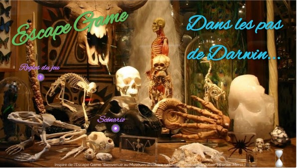 6e- Escape Game Dans Les Pas De Darwin | Genially