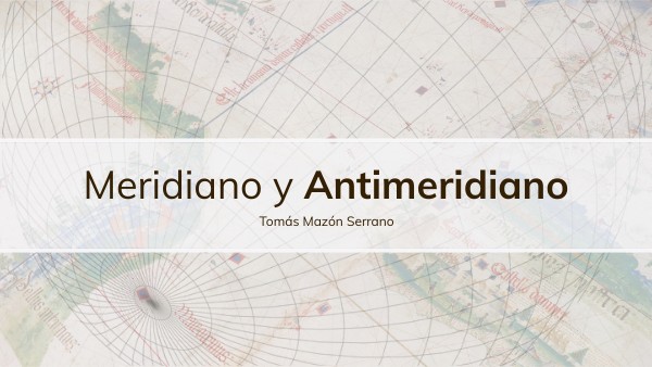 Meridiano y antimeridiano | Genially