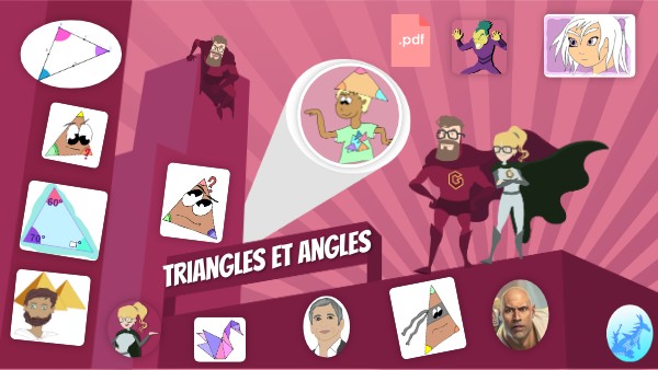 somme des angles d'un triangle | Genially