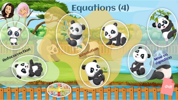 Equations (4) ax+b=cx+d | Genially