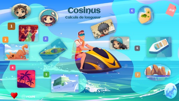 Cosinus 4ème | Genially