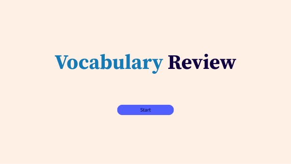 Vocabulary: Air Travel | Genially
