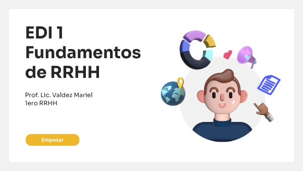 EDI 1 - Clase 2 - 22/3 | Genially