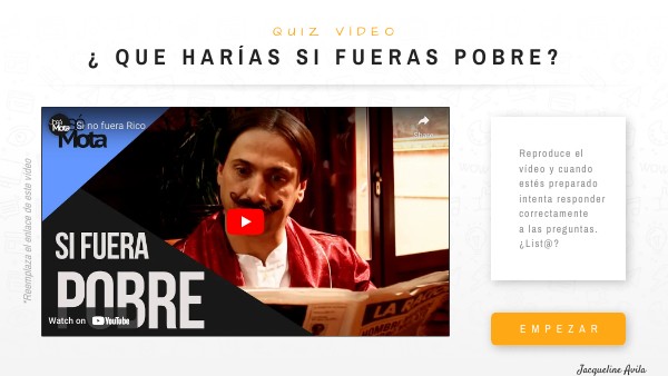 SI NO FUERA RICO | Genially