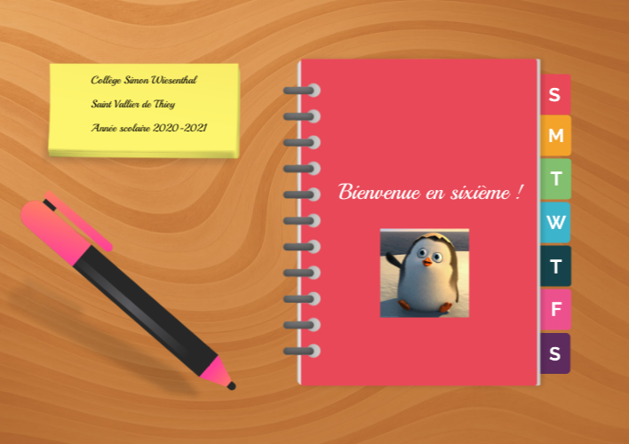 Bienvenue en sixième! | Genially