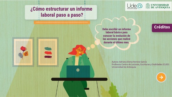 Paso a paso de Informe | Genially