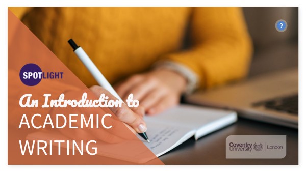 CLICKABLE SL OR Intro to Academic Writing | Genially