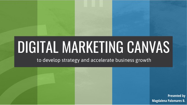 Digital Marketing Canvas for Business Acceleration | Genially