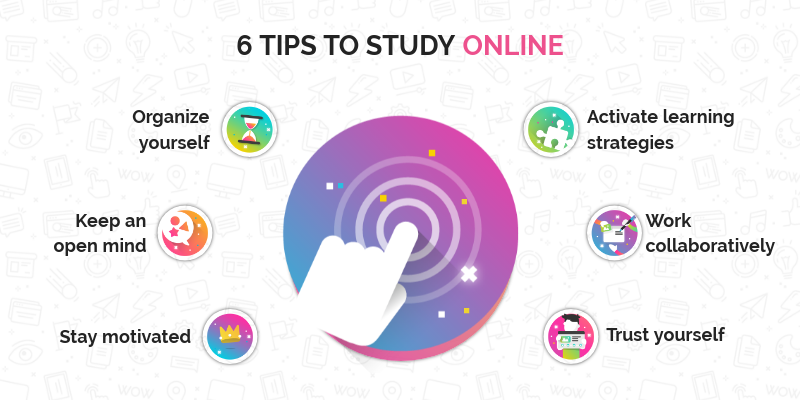 6 Tips to study online | Genially