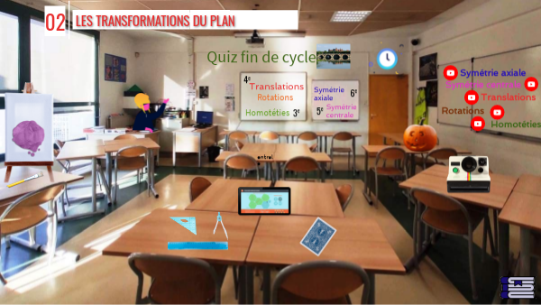 Transformations du plan | Genially