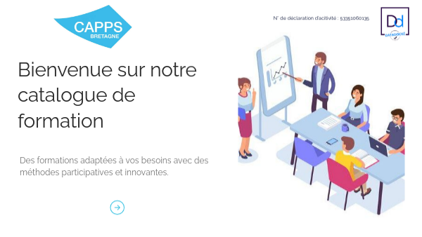 Catalogue de formation | Genially