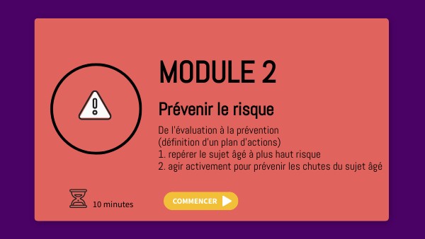 Module 2 - PREVENIR | Genially