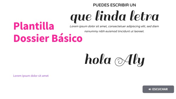 DOSSIER BÁSICO | Genially