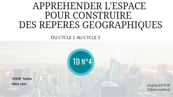 TD N°5 espace