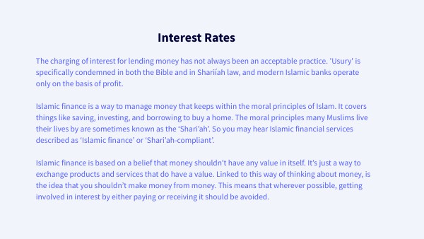 Interest Rates (the convergence criteria) | Genially