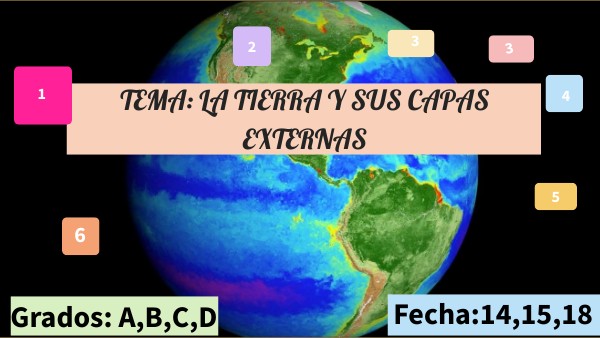 Capas externas de la Tierra