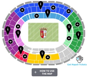 Braga - Maradona Stadium Map | Genially