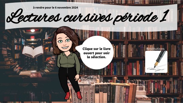 Lectures cursives 1 5e