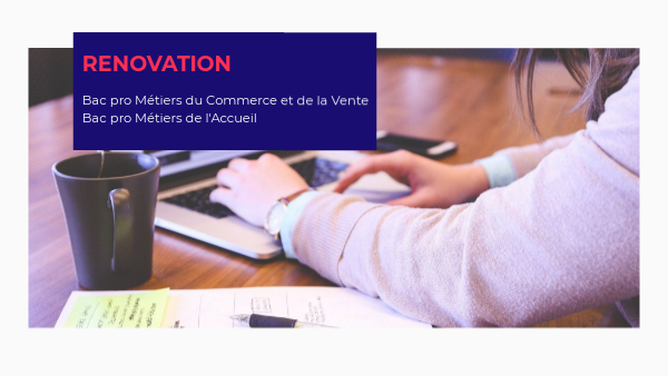 Présentation du bac pro MCV/MA | Genially