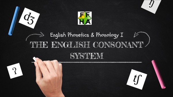 The English Consonant System