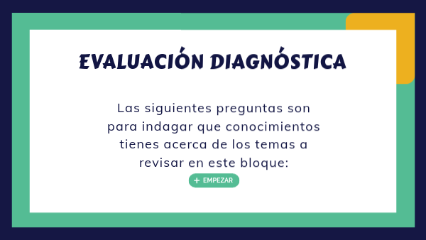 VALORACIÓN DIAGNÓSTICA | Genially
