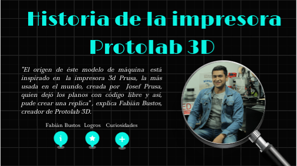 Historia de la impresora Protolab 3D | Genially