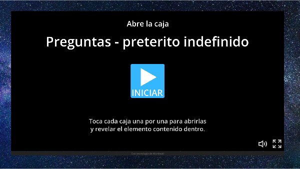 A2.3-- preterito indefinido | Genially