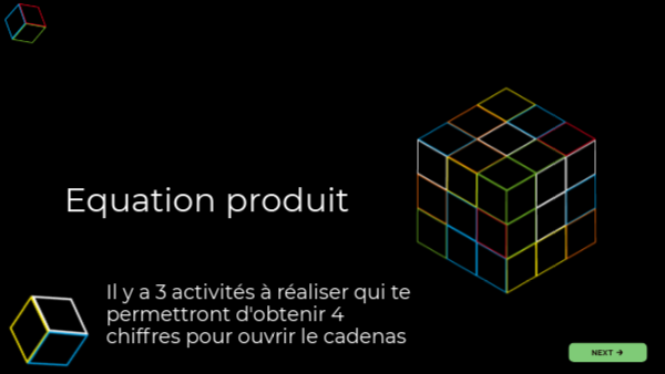 3ème Equation produit | Genially