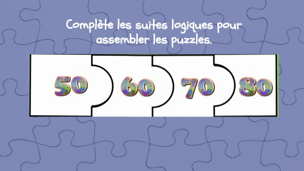 6ème Puzzle Suites de nombres