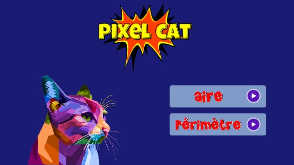 6ème Pixelcat Périmètres et aires
