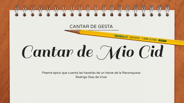 El Cantar de Mio Cid | Genially