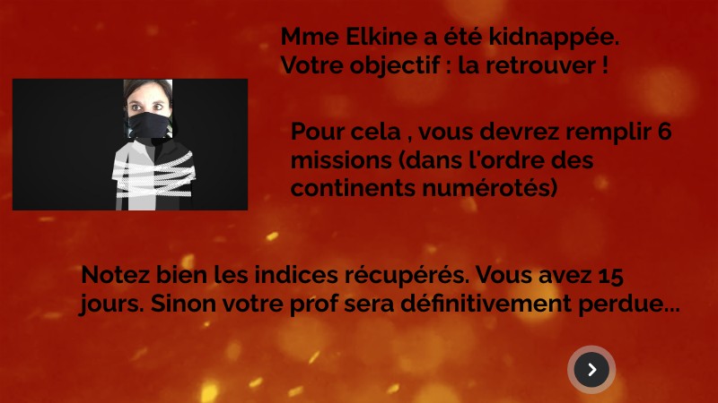 Mme Elkine a disparu | Genially