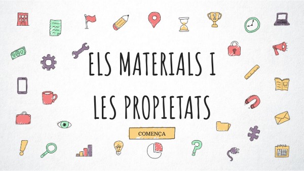 1ESO-PROPIETATS MATERIALS | Genially
