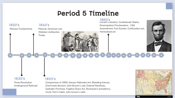 Joseph 4A Period 5 Timeline | Genially