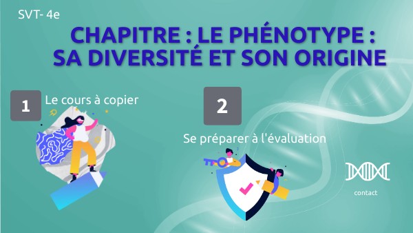 4e-cours-phénotype | Genially