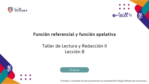 TLR II -B2 - L8 Función referencial y función apelativa | Genially