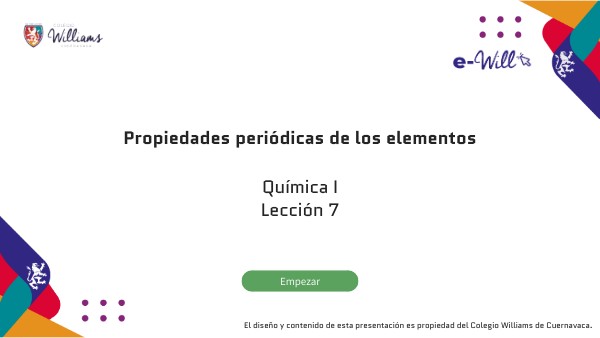 Química- L7 Modelo atómico y aplicaciones | Genially