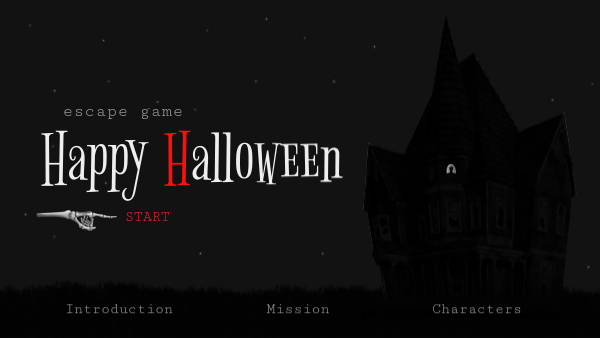 Halloween escape game