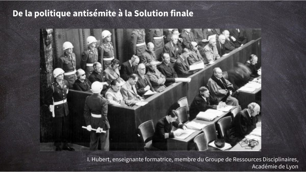 De la politique antisémite à la Solution finale | Genially