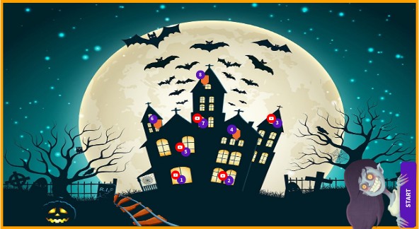 Le manoir hanté - Halloween | Genially